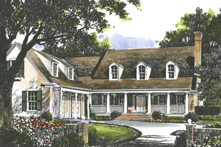 Village Crest House Plan | Southern Living House Plans